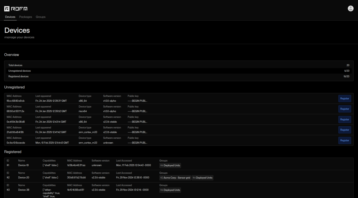 Antmicro · New features in Remote Device Fleet Manager: Web GUI, single ...