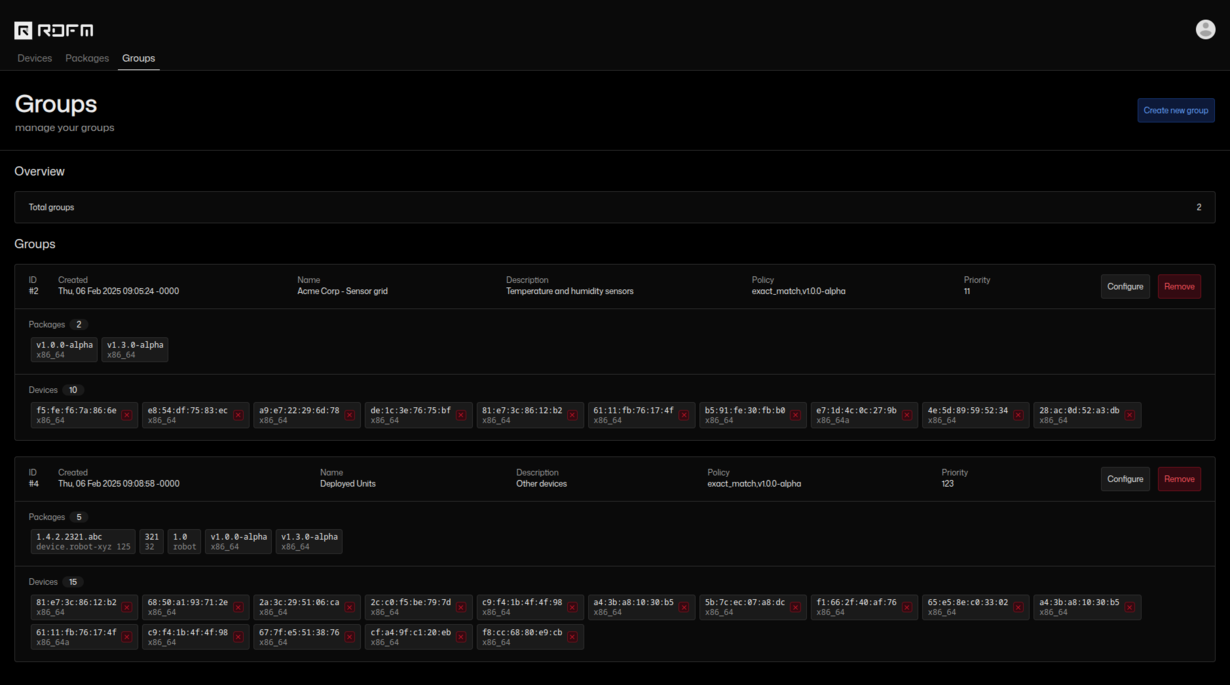 Antmicro · New features in Remote Device Fleet Manager: Web GUI, single ...
